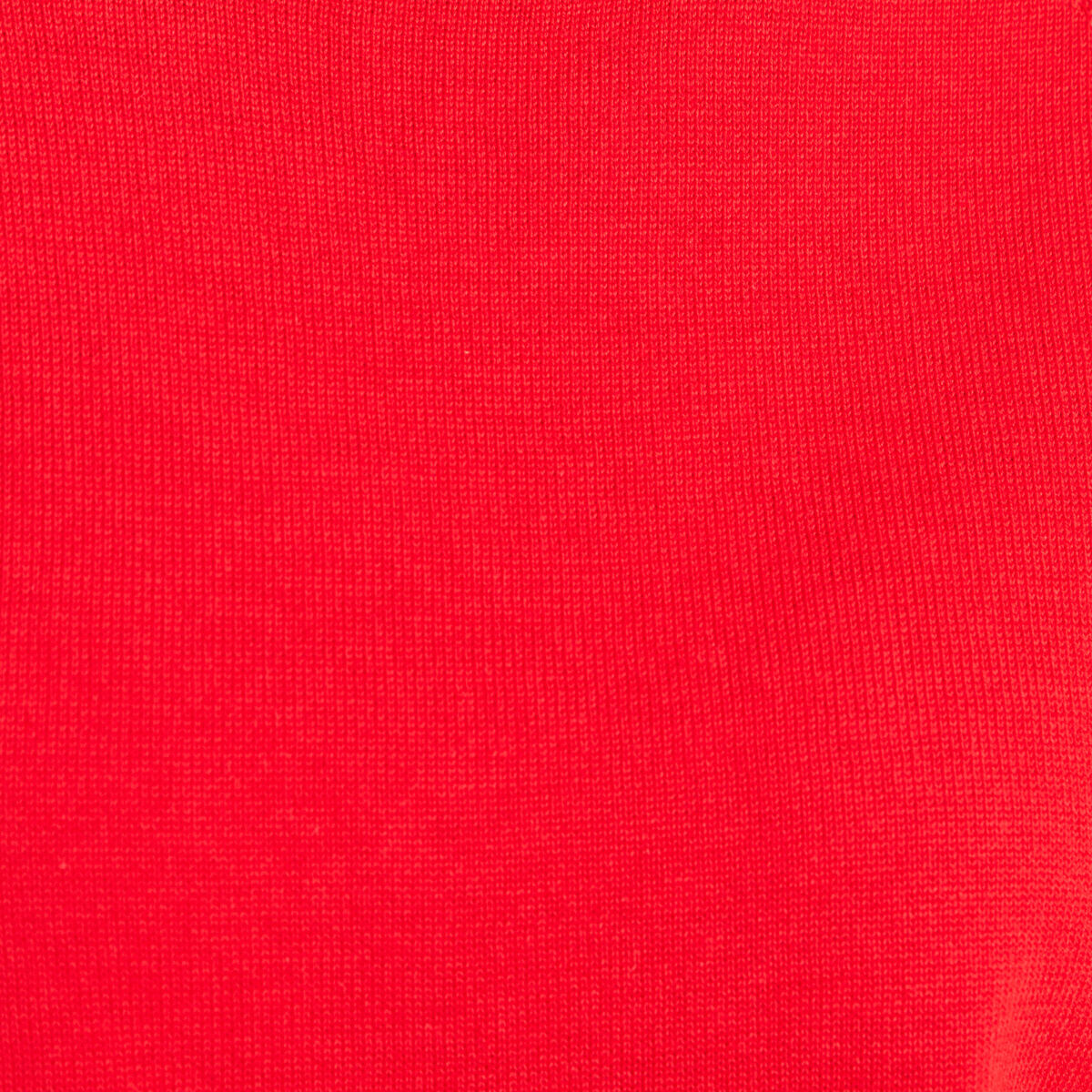 Pull fin col rond manches coudes rouge fluo femme | Bréal