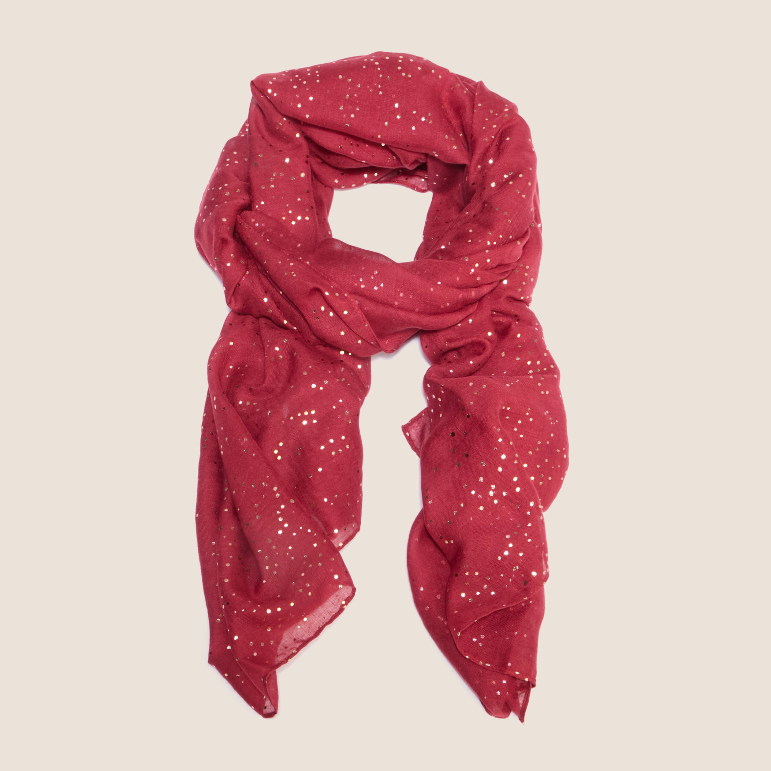Foulard bordeaux femme | Bréal
